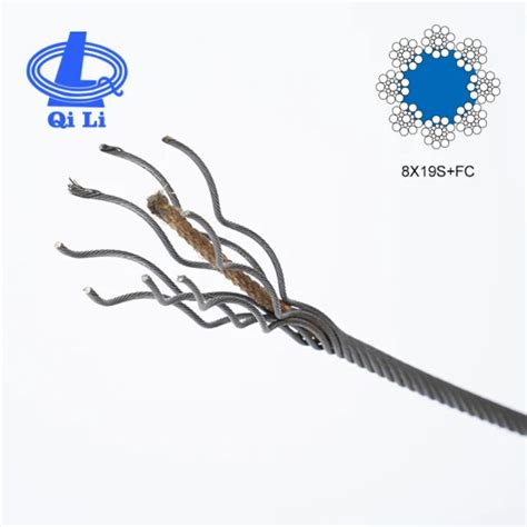 Good Quantity Ungalvanized Steel Wire Rope X S FC For Elevator In Nantong Factory Wire Rope