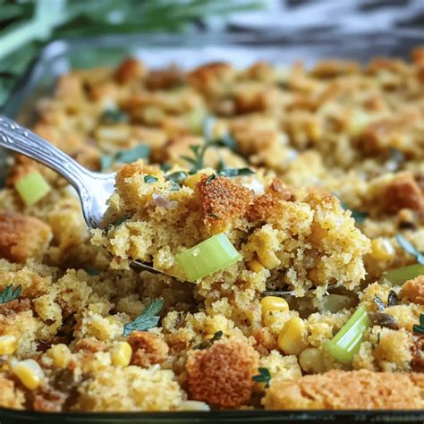 Southern Cornbread Dressing A Comforting Southern Classic Fhfoodhealth