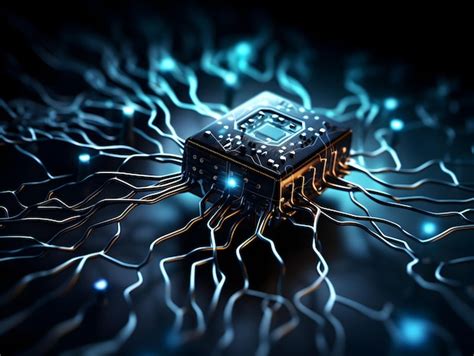 artificial neuron concept with binary transmission lines in a