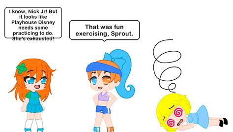 After The Workout Gacha Remake By Glitterfun On Deviantart