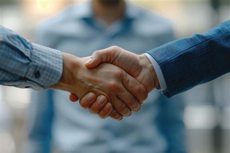 Premium Photo Successful Job Interview Leads To Hiring Consultation