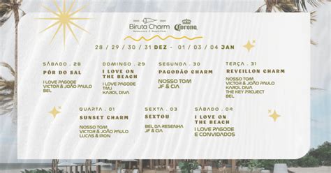 Réveillon Biruta Charm em Salinópolis Sympla