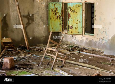 Eastern Europe Ukraine Pripyat Chernobyl Abandoned Building