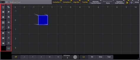 Selection Grid Tool Bar