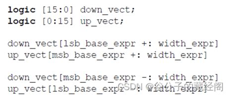 Systemverilog中operators和expression的记录 极术社区 连接开发者与智能计算生态