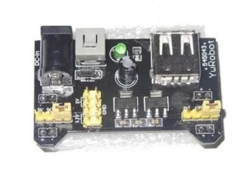 Módulo Fonte Ajustável para Protoboard Saída V e V ACEPIC Tecnologia