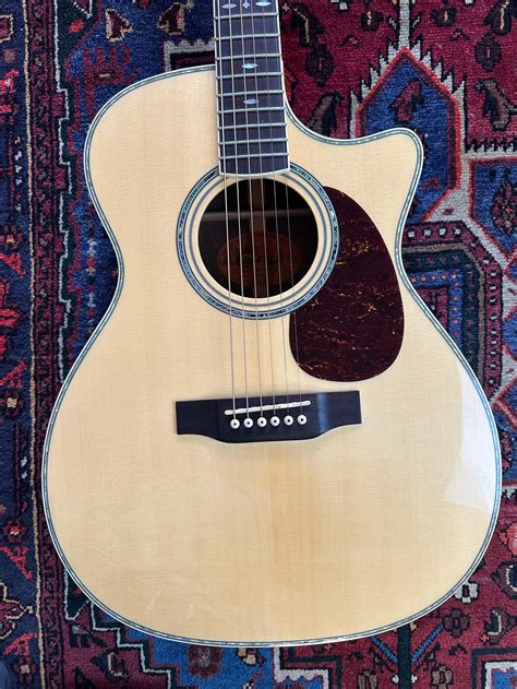 Crafter Tmc035n Acoustic Electric Guitar Wcase Guitarsmith