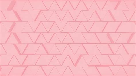Red Color Simple And Elegant 3d Triangles Geometrical Futuristic