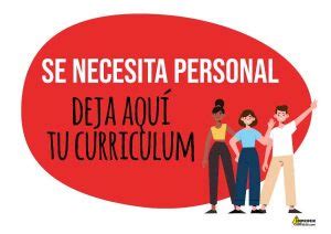 Cartel Se Necesita Personal Imprimir Carteles Gratis