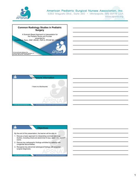 Pdf Paton Pcw Handout 20180430 · Specific Radiology Examinations