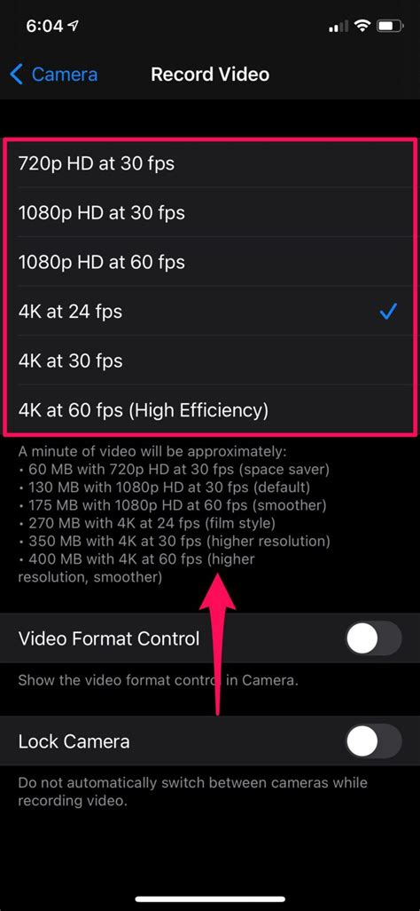 How To Change Frame Rate Of IPhones Camera