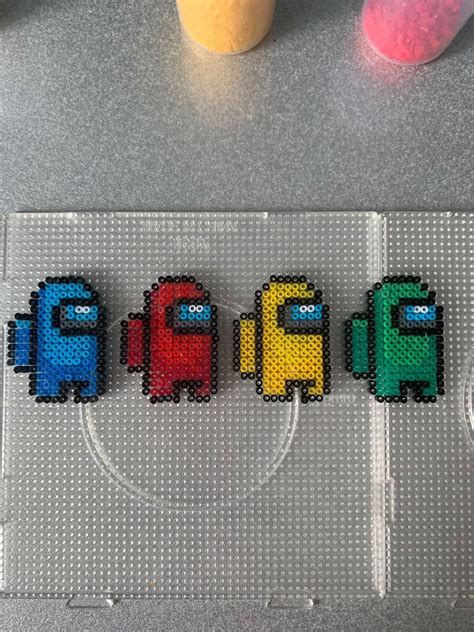 Among Us De Hama Beads Hama Beads Uk Northampton Northamptonshire