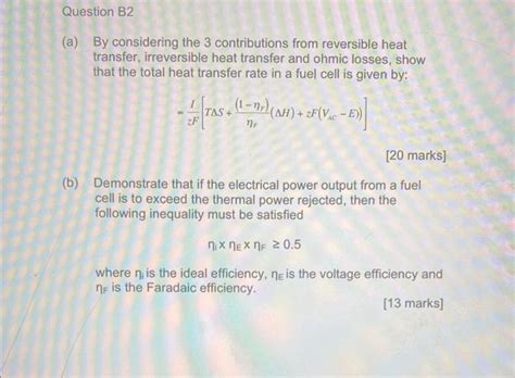 Solved A By Considering The Contributions From Chegg
