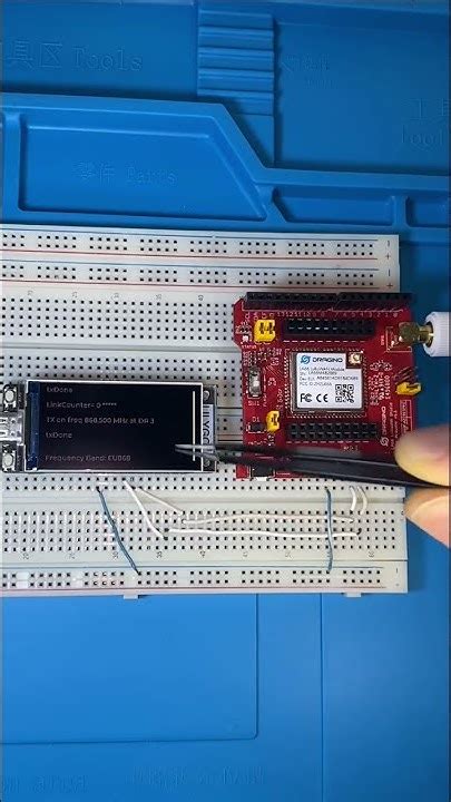 esp32s3 using lvgl to print la66 module logs youtube