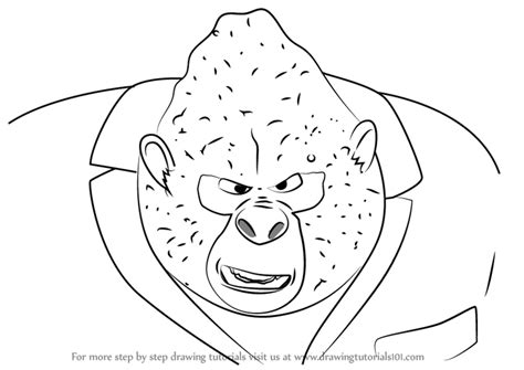 How To Draw Big Daddy From Sing Sing Step By Step