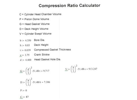Engine Builders Please Calculate My Compression Ratio For B Bodies Only Classic Mopar Forum