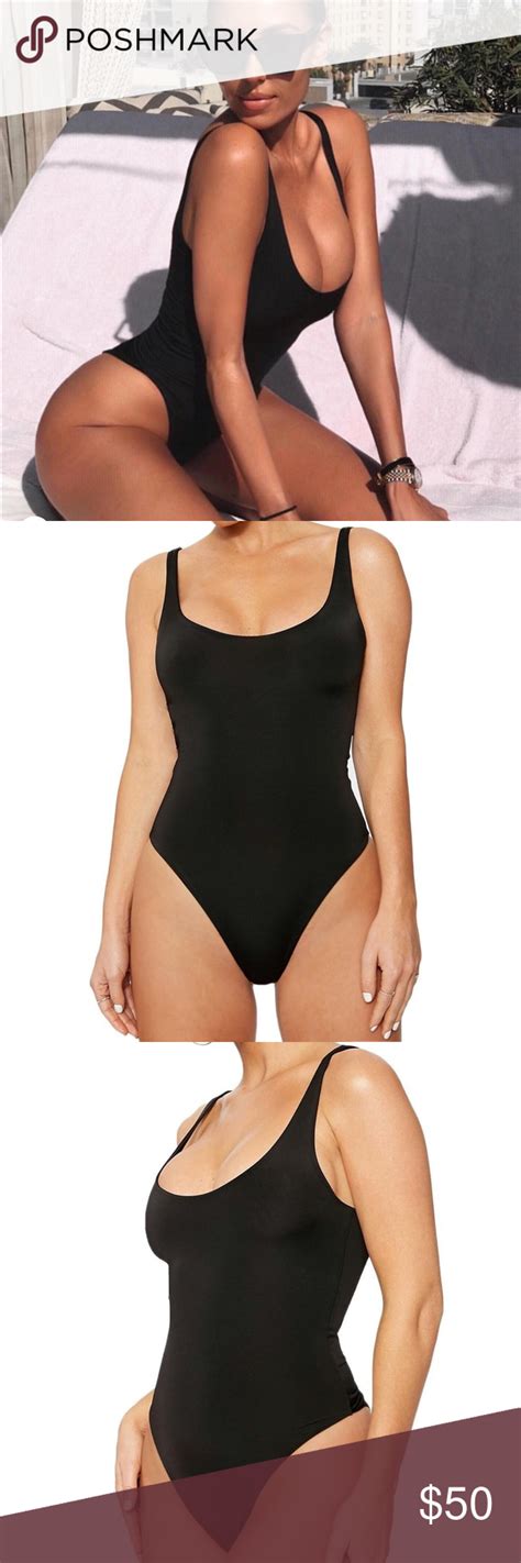 Naked Wardrobe Resting Beach Face Tank Monokini Monokini Face Tank One Piece
