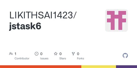 GitHub LIKITHSAI Jstask