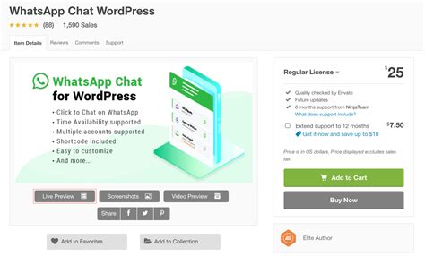 how to add whatsapp button widget into your wordpress site