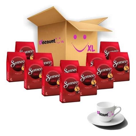 Café Senseo Corsé 12 paquets de 48 dosettes Tasse Cdiscount Au