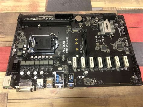 Материнская плата ASRock H110 Pro BTC+ (LGA1151, ATX) — купить в ...
