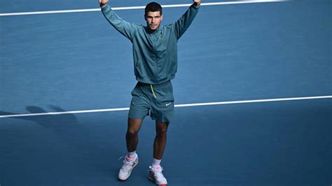 Carlos Alcaraz Rocks Andre Agassis Tennis Shoes At Australian Open