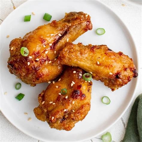 Garlic Chicken Wings Yellow Bliss Road