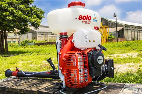 鼓風式動力噴霧消毒機solo 423│背負式防疫噴霧機b│產品介紹 台灣農機行