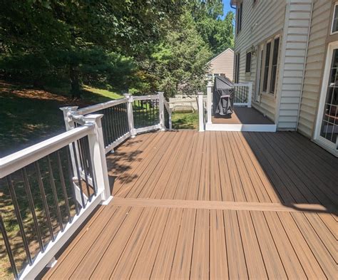 Makeover Monday Trex Re Deck In Ellicott City Maryland Fence And Deck