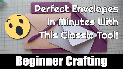 Crafters Companion Enveloper Tool Easiest Way To Make Envelopes