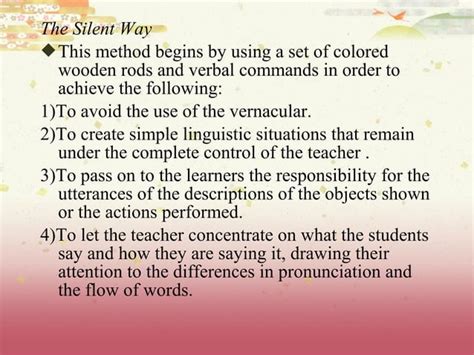 Methods Of Language Teaching Ppt Education