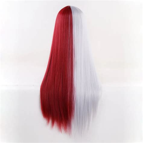 My Hero Academia Shoto Todoroki Long Hair Cosplay Wig