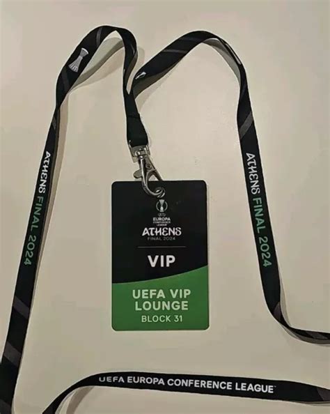Vip Pass 2024 Uefa Europa Conference League Final Olympiakos V