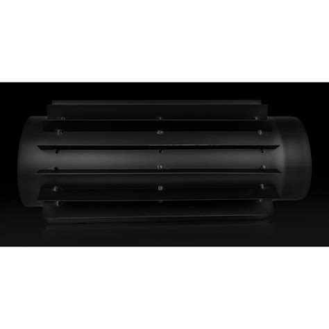 Radiator rura prosta żebrowana czarna fi mm SYSTEMHOME Zielona Góra SystemHome