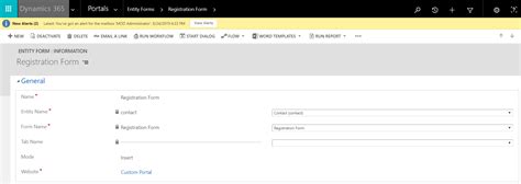 Dynamics Portals Styling Design Forms With Rich Text And Images Rajeev Pentyala Technical