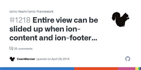 Entire View Can Be Slided Up When Ion Content And Ion Footer Bar Are Used Together Issue 1218
