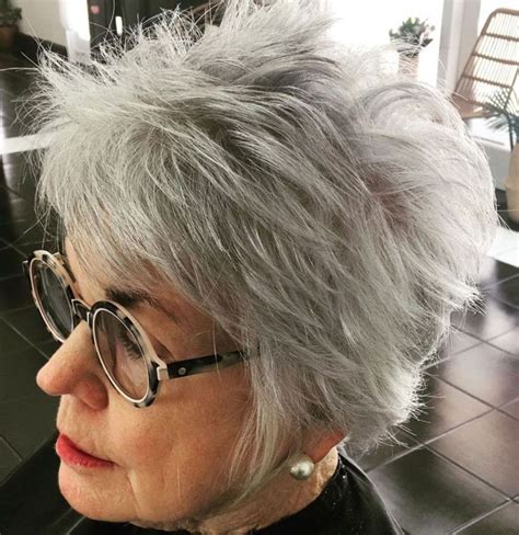 65 Gorgeous Gray Hair Styles In 2021 Gorgeous Gray Hair Hair Styles Short Hair Styles