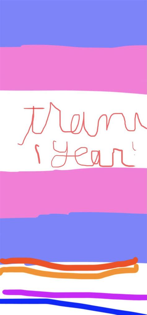 Made This Quickly In Sketch Pad For My Transiversary Tomorrow