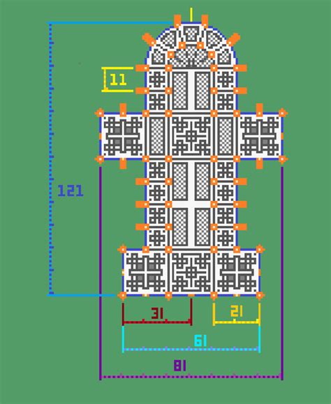 Minecraft Cathedral Plans