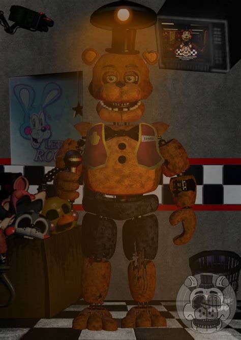 Stylized Withered Freddy By Vintageconductor On Deviantart