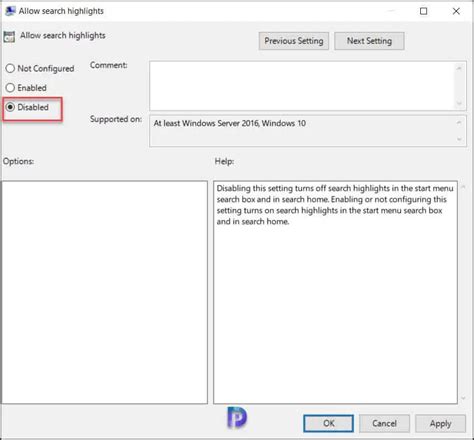 Unique Ways To Disable Search Highlights On Windows