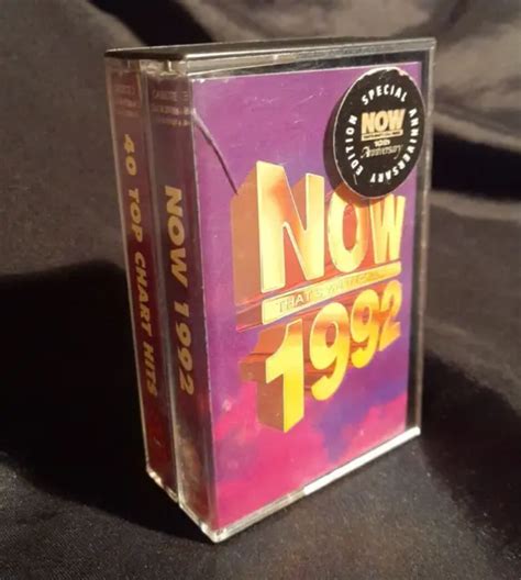 Now Thats What I Call Music 1992 Double Cassette £599 Picclick Uk