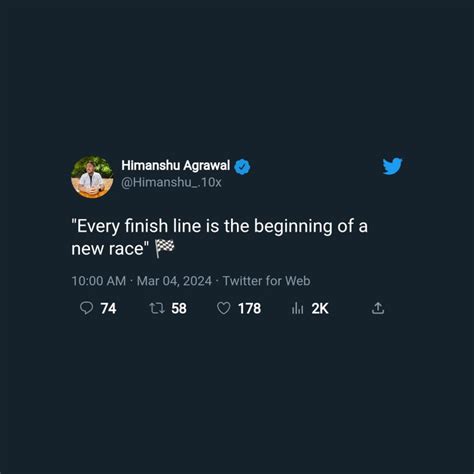 Himanshu Agrawal On Linkedin Race Beginning Sucess Finish 11 Comments