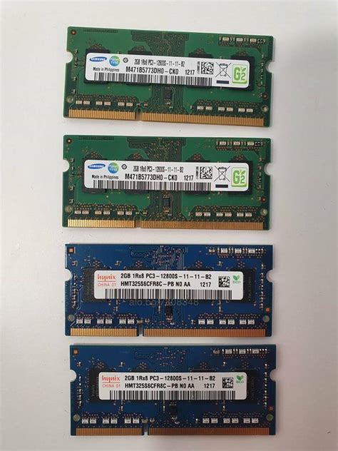 Гаранция РАМ Ram памет Ddr3 2gb памети за лаптоп Ram памет Компютърни компоненти резер