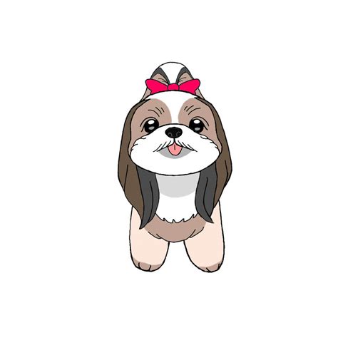 柴犬スカーフの手書き風イラスト 無料ペットイラスト【pet Illust】