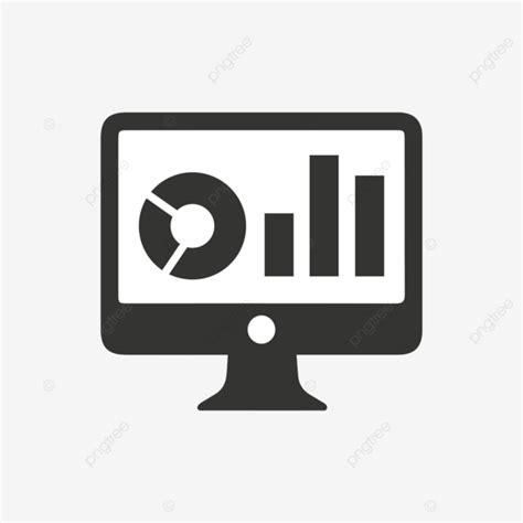 Marketing Analysis Icon Profit Monitoring Chart Vector Profit