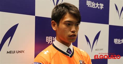 大宮 「特長は左足のキックと攻撃参加」。大宮内定の明治大・河面旺成がプロでの活躍を誓う サッカー専門新聞elgolazo Web版