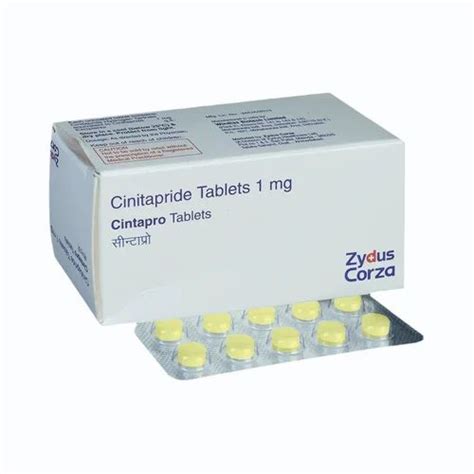 1mg Cintapro Cinitapride Tablets At ₹ 155strip Surat Id 2856279229162