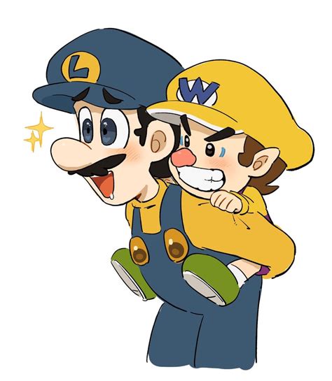 Luigi Wario And Baby Wario Mario And More Drawn By Mimimi