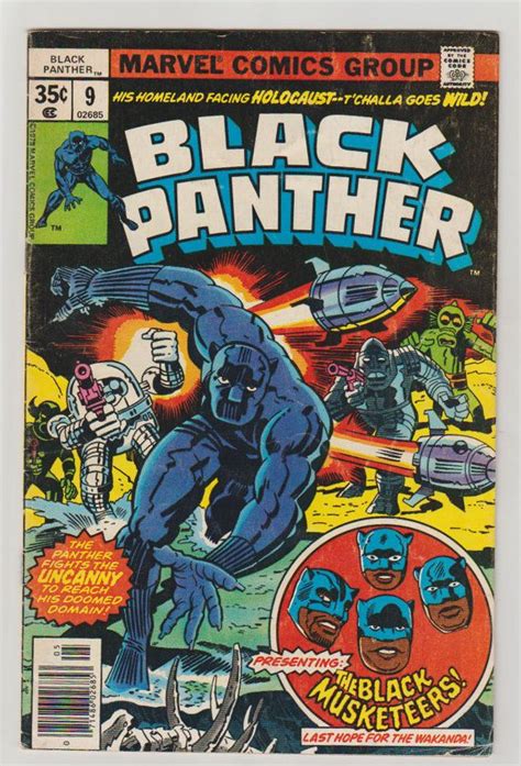 Black Panther Vol 1 9 Bronze Age Comic Book Vg May 1978 Etsy